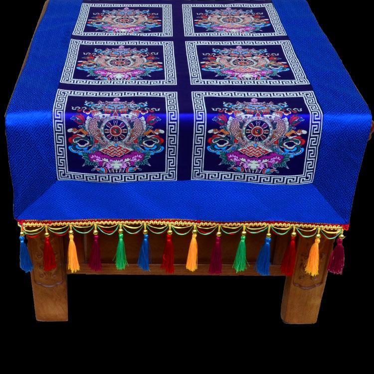 Tibetan ethnic tablecloth custom retro strip table coffee table ...